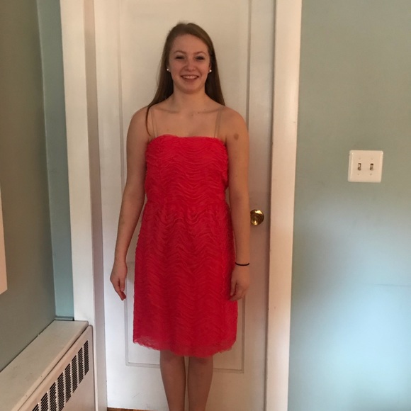 Wtoo | Dresses | Nwt Wtoo Strapless Watermelon Poppy Dress Size 2 ...